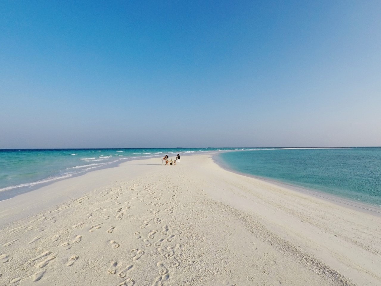 Wedding Proposal On Amazing Sandbank Of Maldives